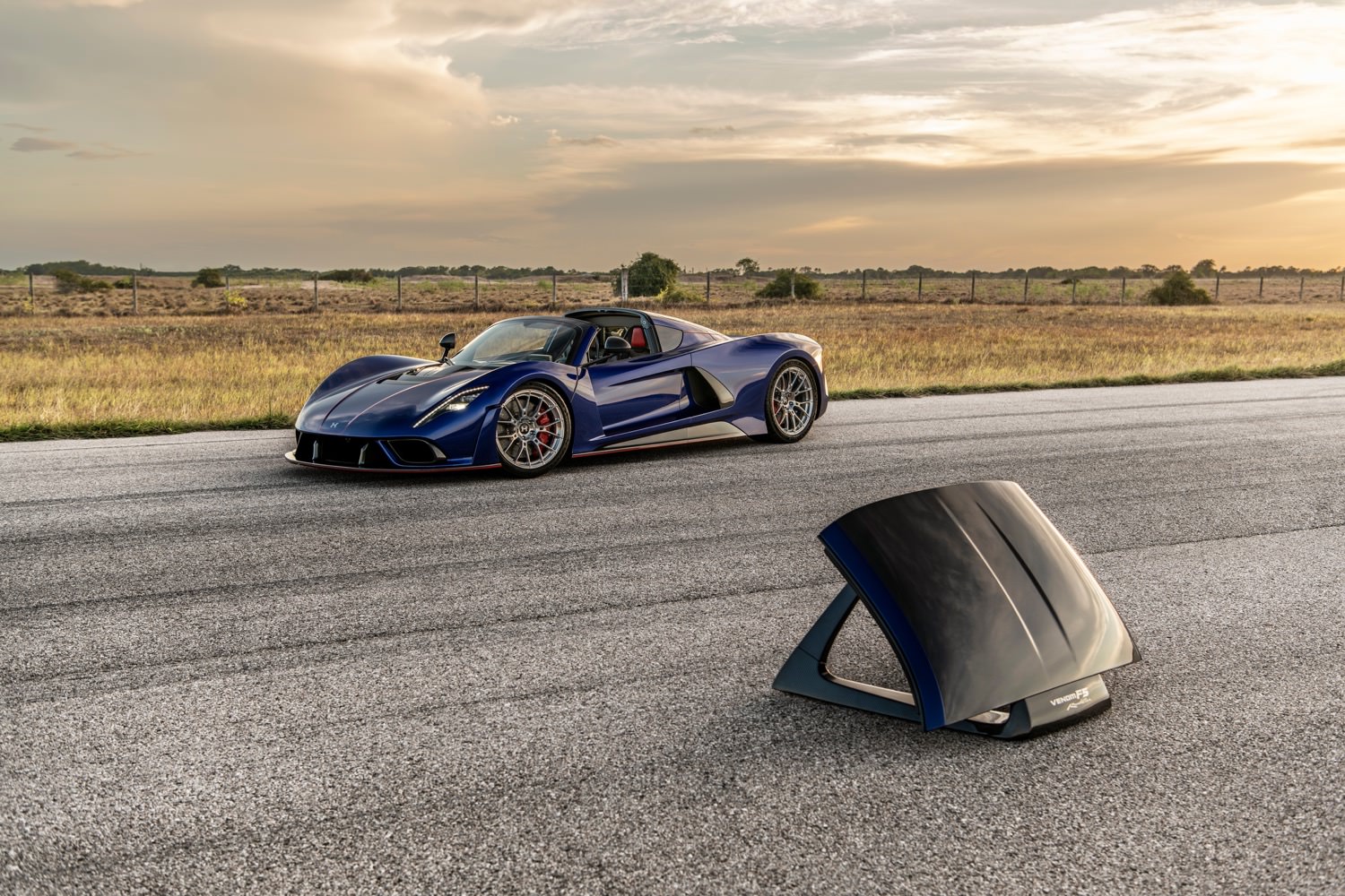 Hennessy Venom F5 convertible is "world's fastest roadster"